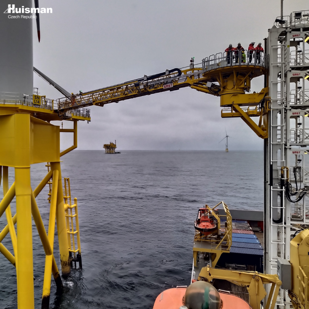 Huisman Czech Republic manufactures gangways for the offshore industry ...